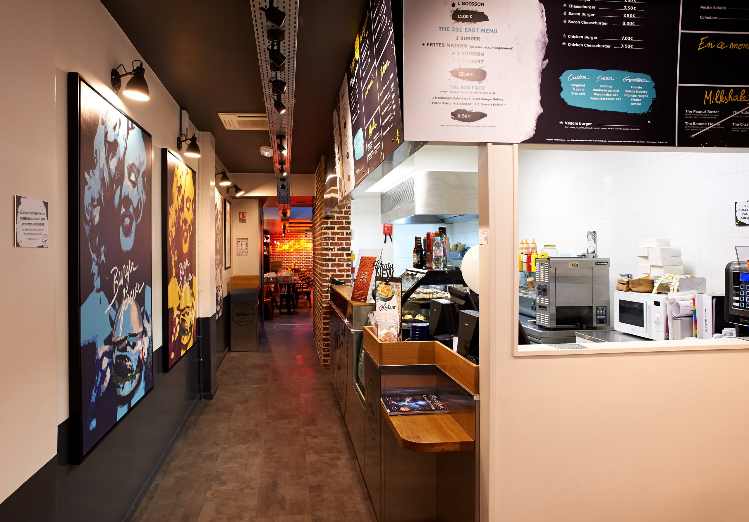 Restaurant : rénovation et aménagement d'un local commercial - PC ...